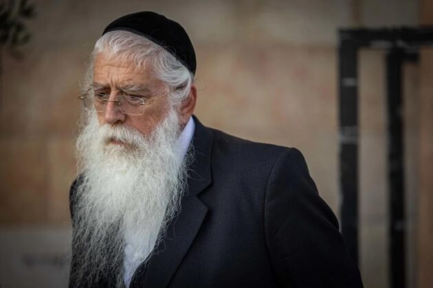 Meir Porush Accuses Judicial Establishment of Trying to “Dismantle the ...