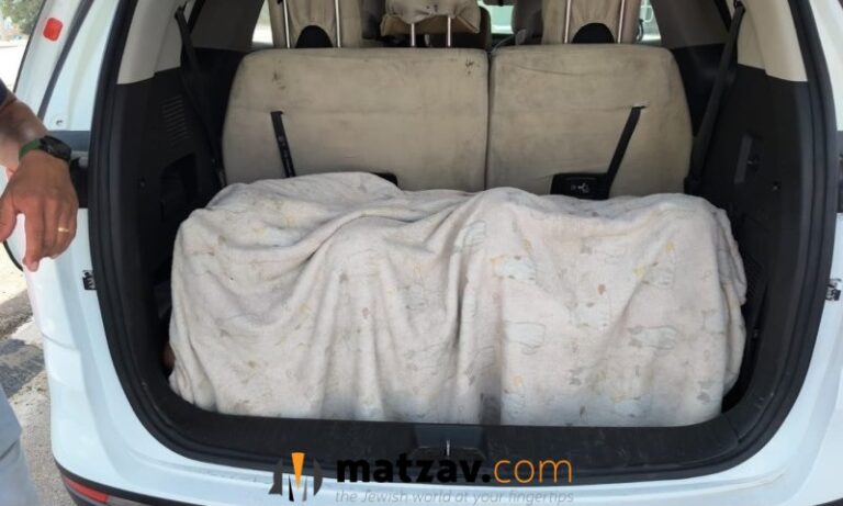 Bnei Brak Driver Arrested After Police Discover Seven Illegal Aliens ...
